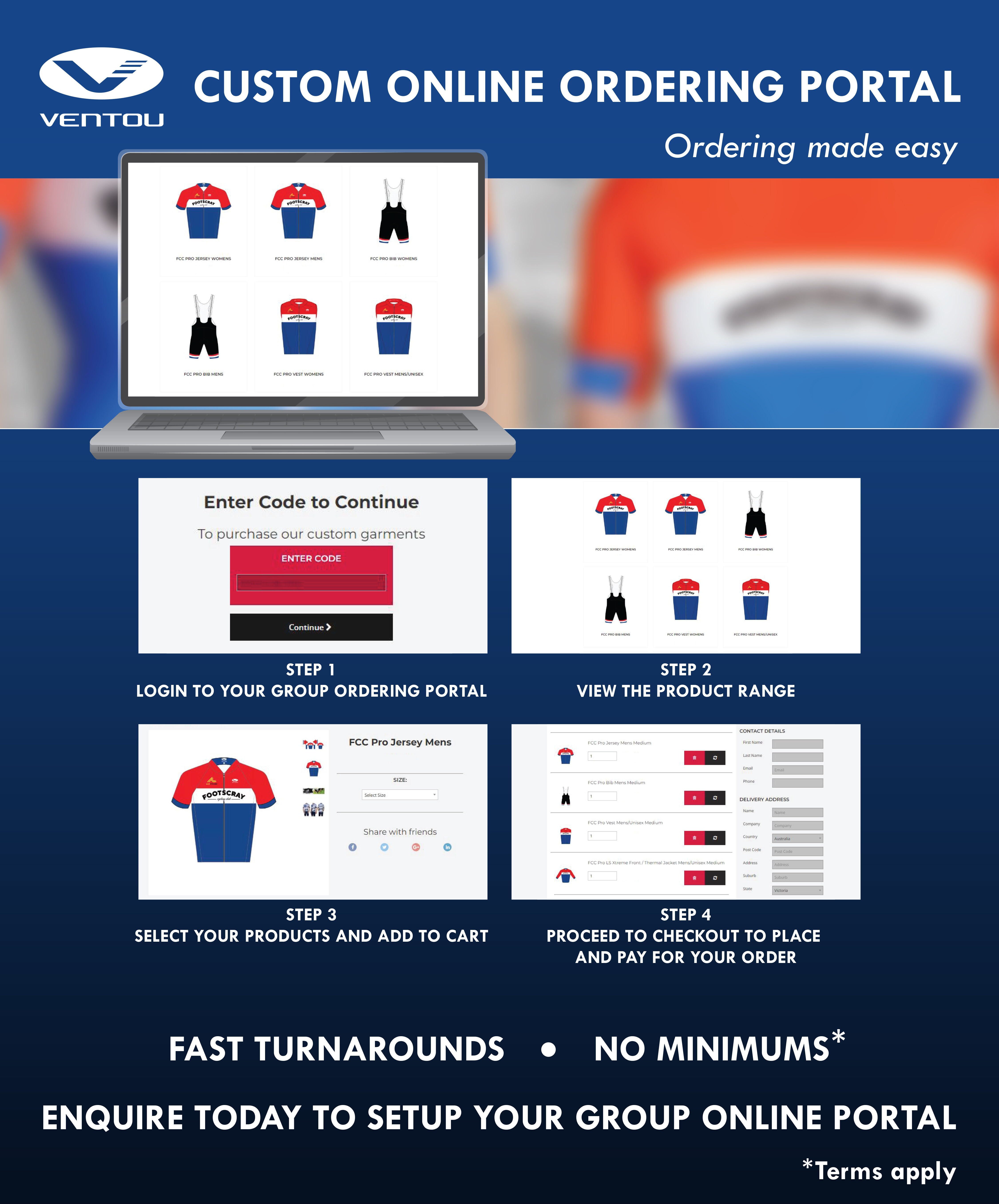 Custom Online Portal