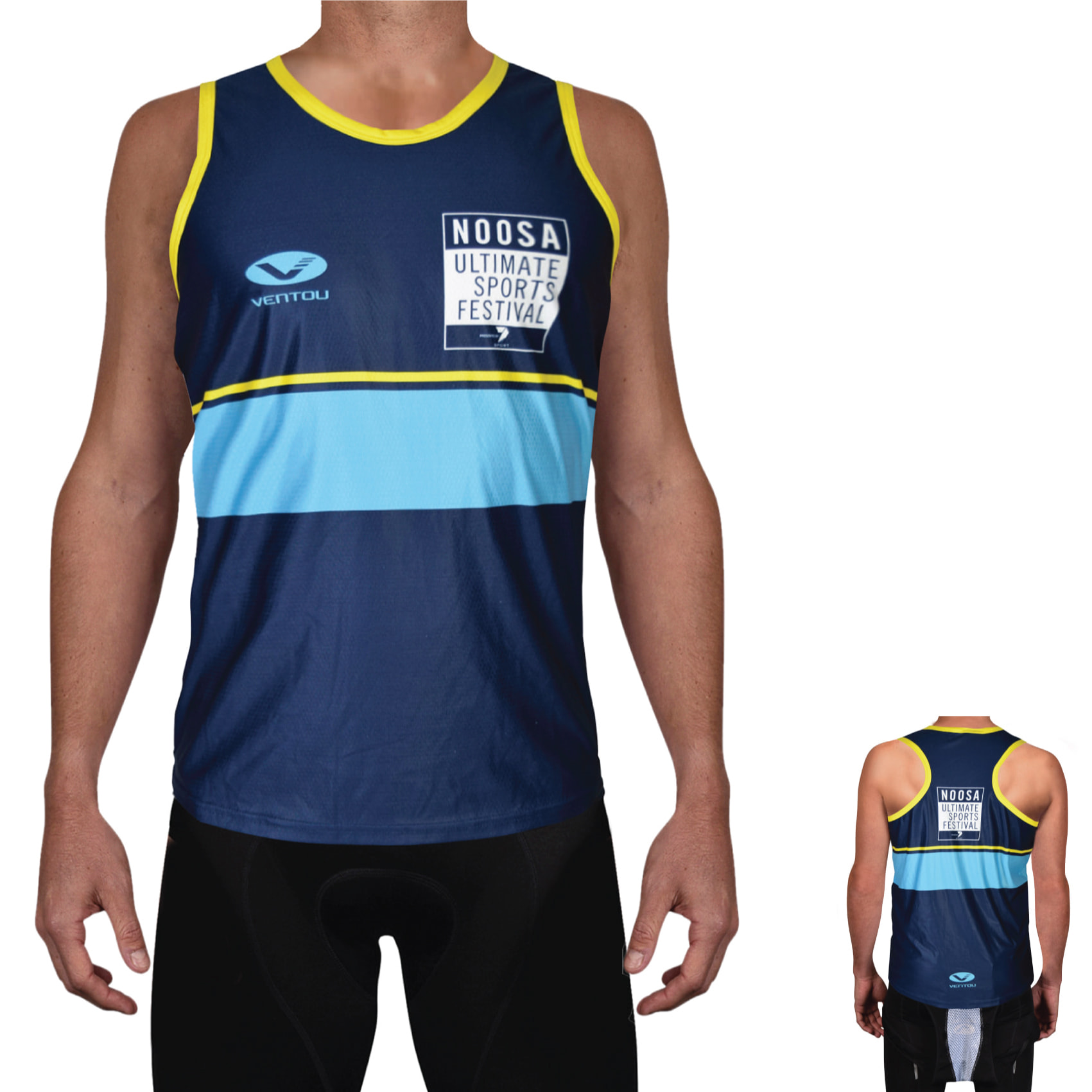 Tech Run Singlets - Racer Back